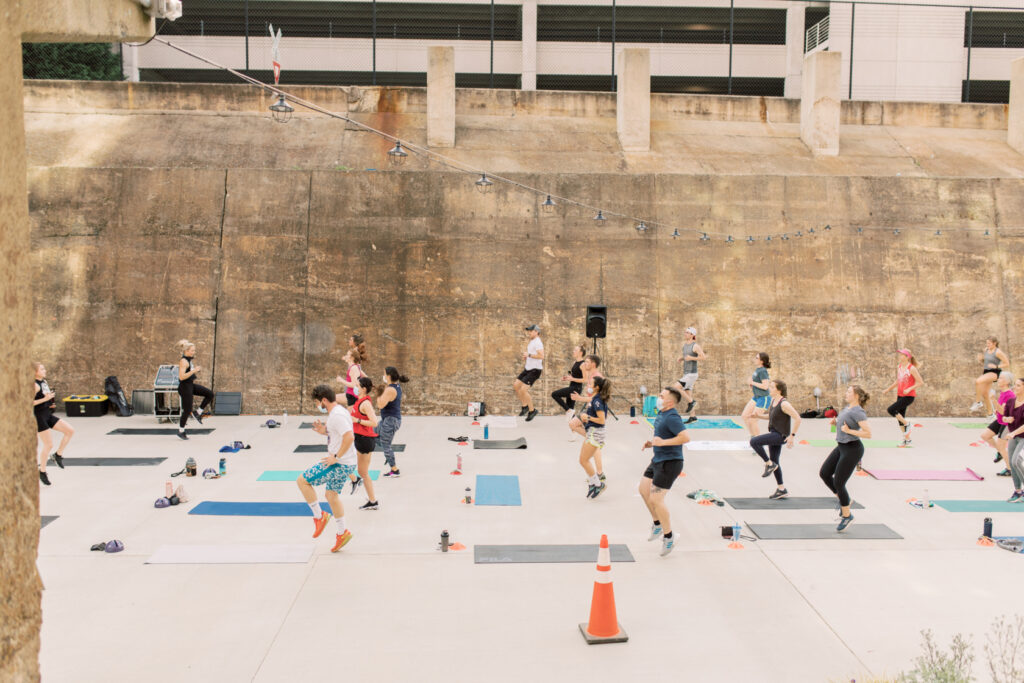 Free Cardio Workout with F45 at Bailey Power Plant Coal Pit